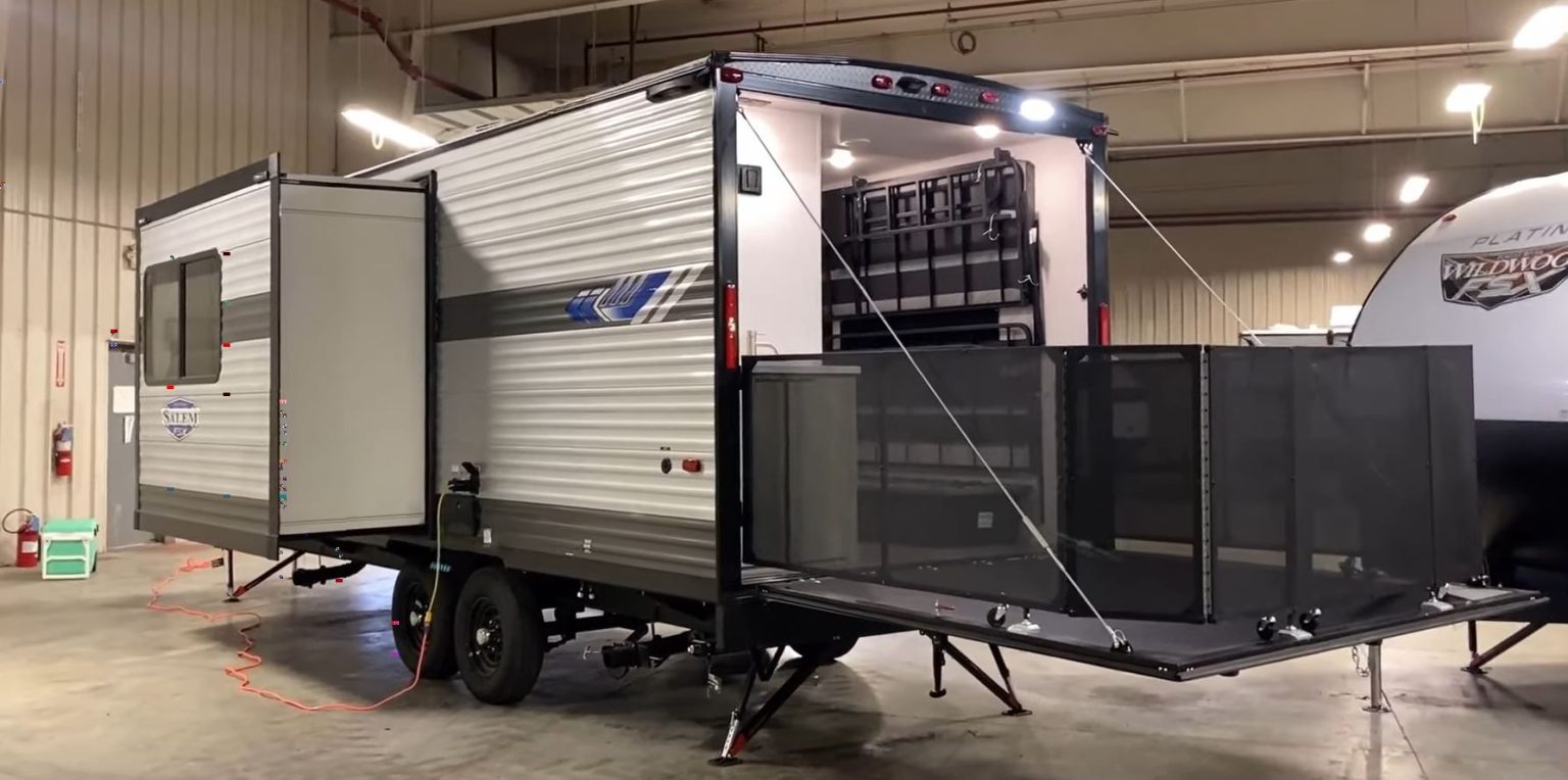 Totally Unique Concept! — 2024 FSX 245VC Flex Function Travel Trailer