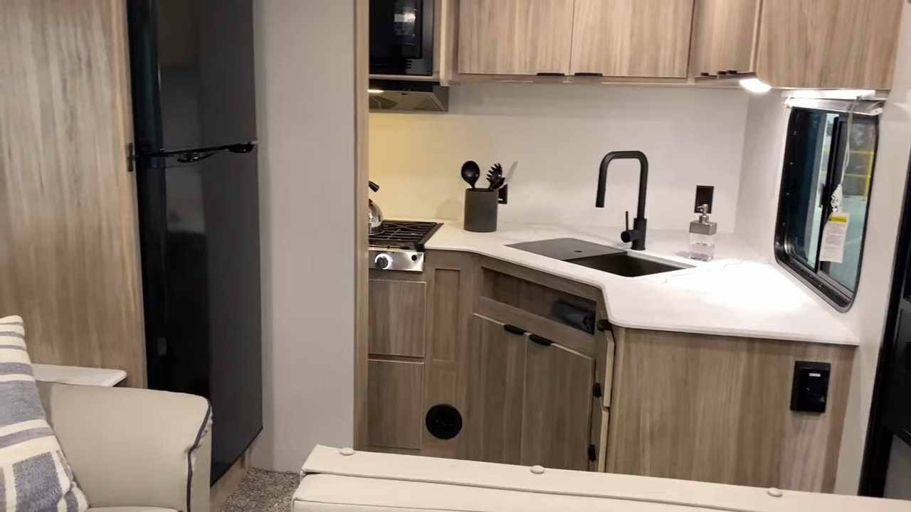 The Interior of this NEW RV Shocked Me!! 2024 Winnebago Access 28FK ...