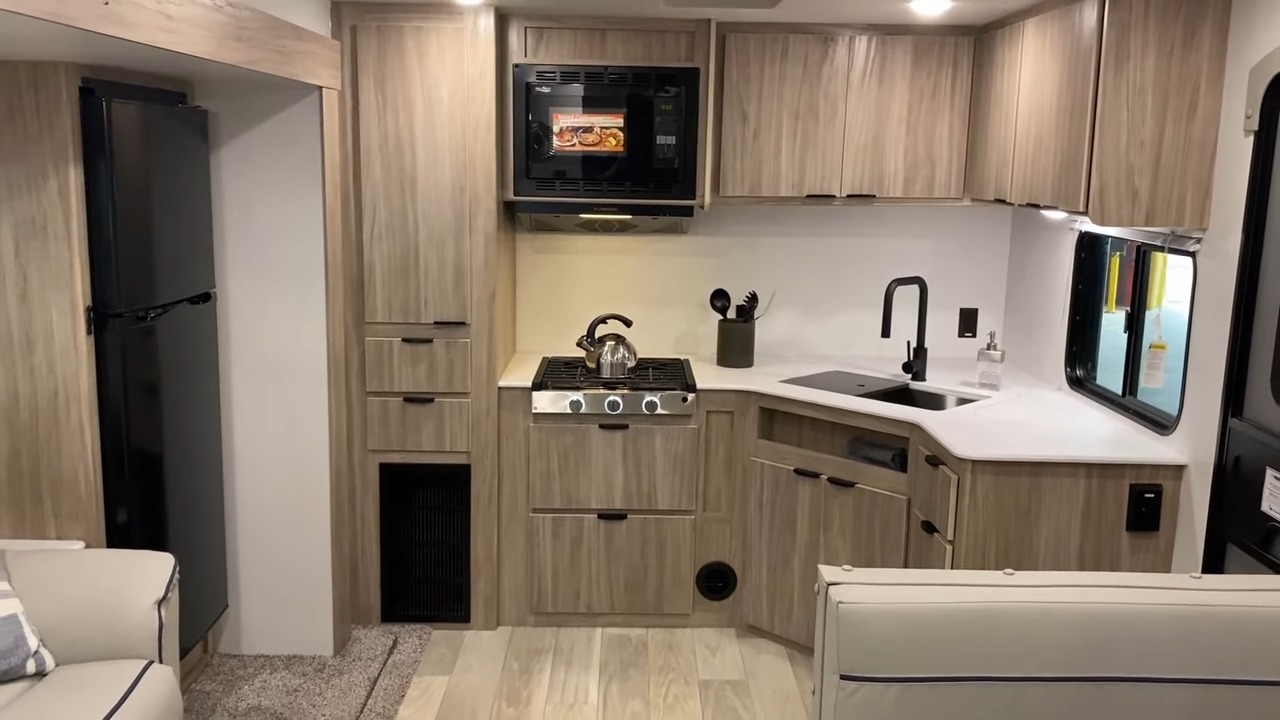 The Interior of this NEW RV Shocked Me!! 2024 Winnebago Access 28FK ...