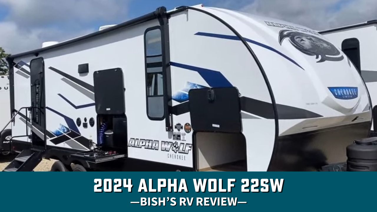 Forest River's New 2024 Alpha Wolf 22SW Travel Trailer