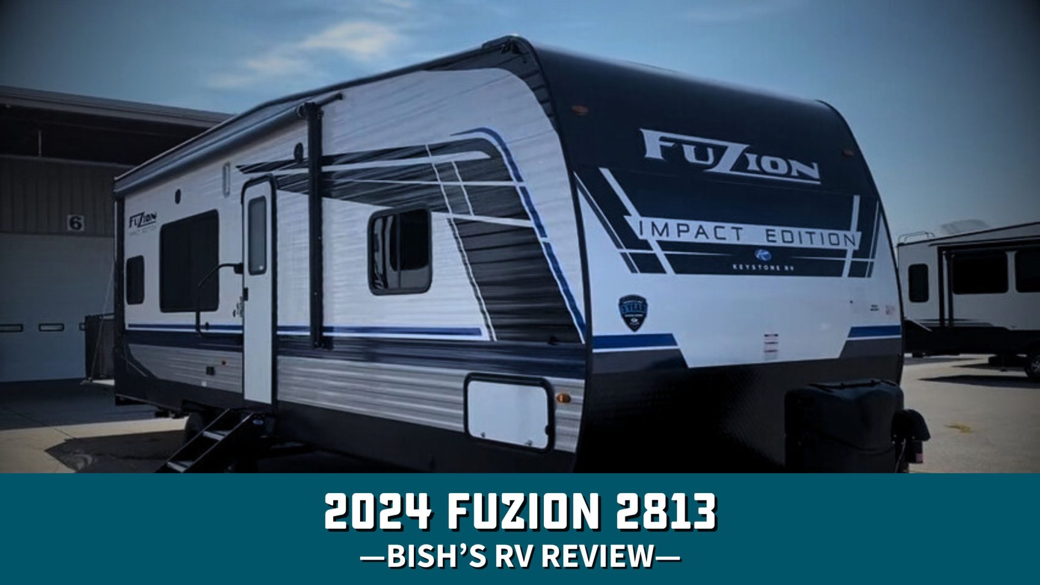 A Budget Friendly Toy Hauler by Keystone RV: 2024 Fuzion 2813