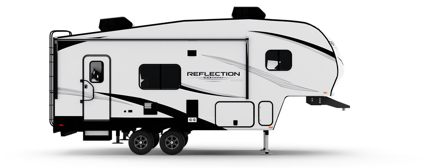 The Smallest Grand Design 5th Wheel Yet! 2024 Reflection 100 Series ...