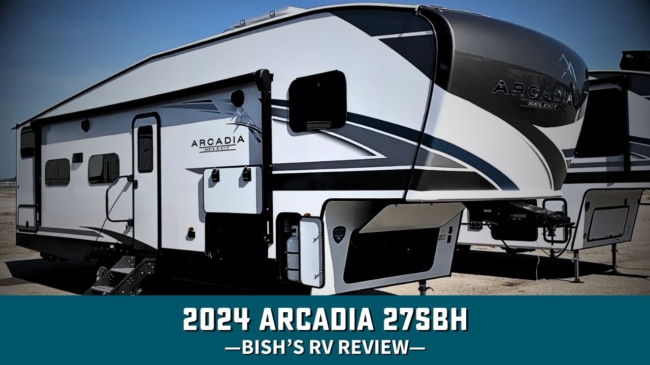 A Different Kind of Rear Design! 2024 Arcadia 27SBH Fifth Wheel by ...