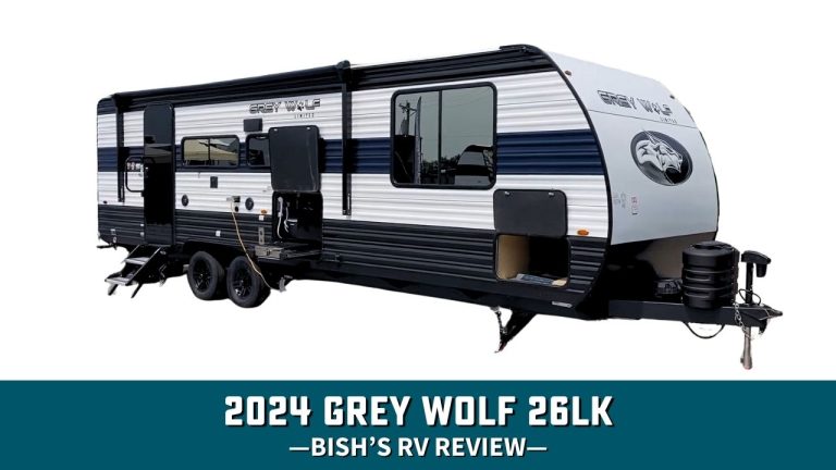 NEW MODEL & New Take on Couples Camping! 2024 Grey Wolf 26LK Travel Trailer