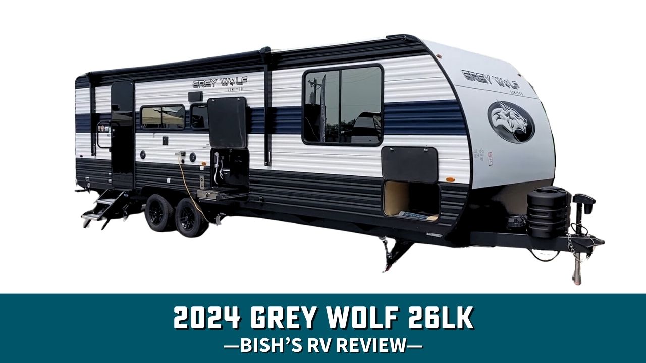 NEW MODEL & New Take on Couples Camping! 2024 Grey Wolf 26LK Travel Trailer