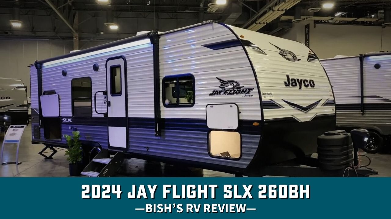 Now Lighter & Lower Priced ½ Ton RV!! 2024 Jay Flight SLX 260BH