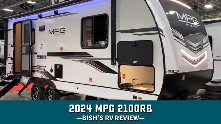 Under 26ft with King Bed, Slide, & ½ Ton Towable! 2024 MPG 2100RB ...