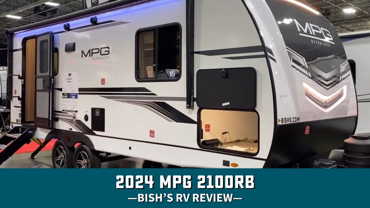Under 26ft with King Bed, Slide, & ½ Ton Towable! 2024 MPG 2100RB Travel Trailer by Cruiser RV