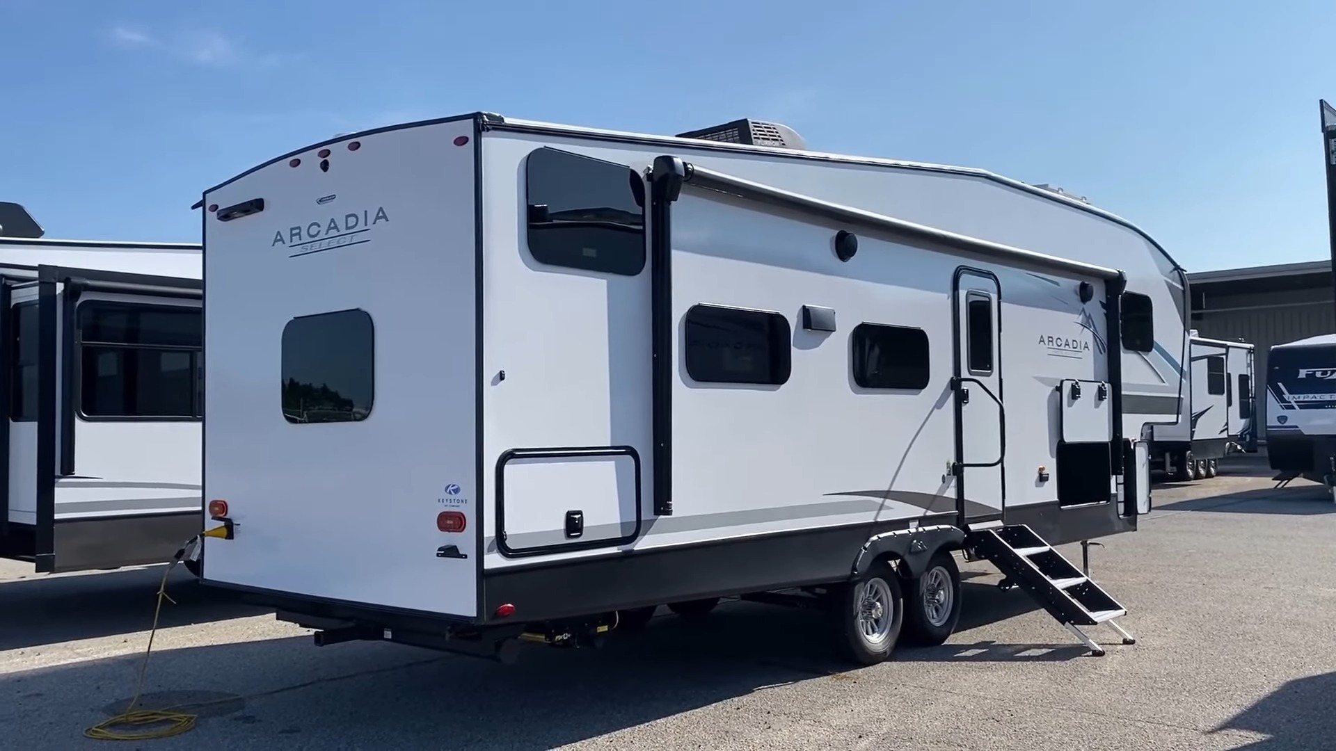 A Different Kind of Rear Design! 2024 Arcadia 27SBH Fifth Wheel by ...