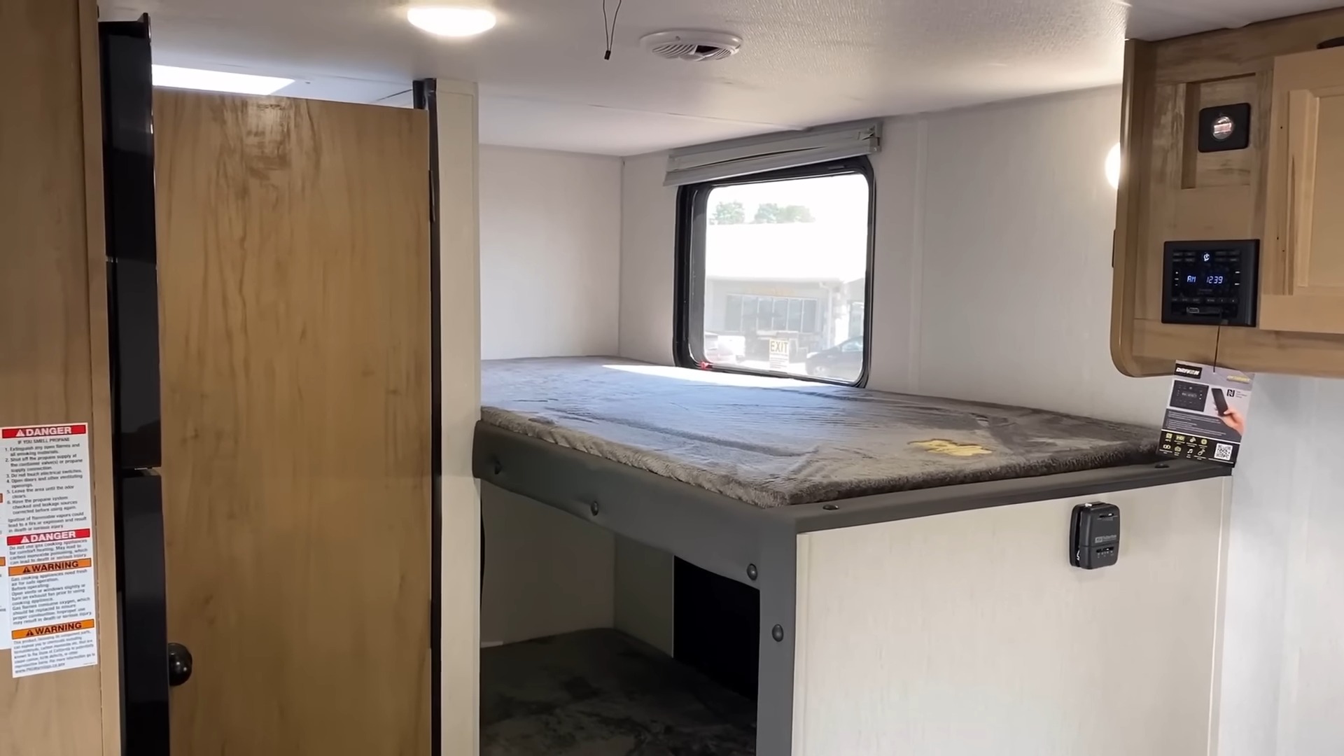 Inside the Wolf Pup 16BHSW Travel Trailer for Families OR Couples!