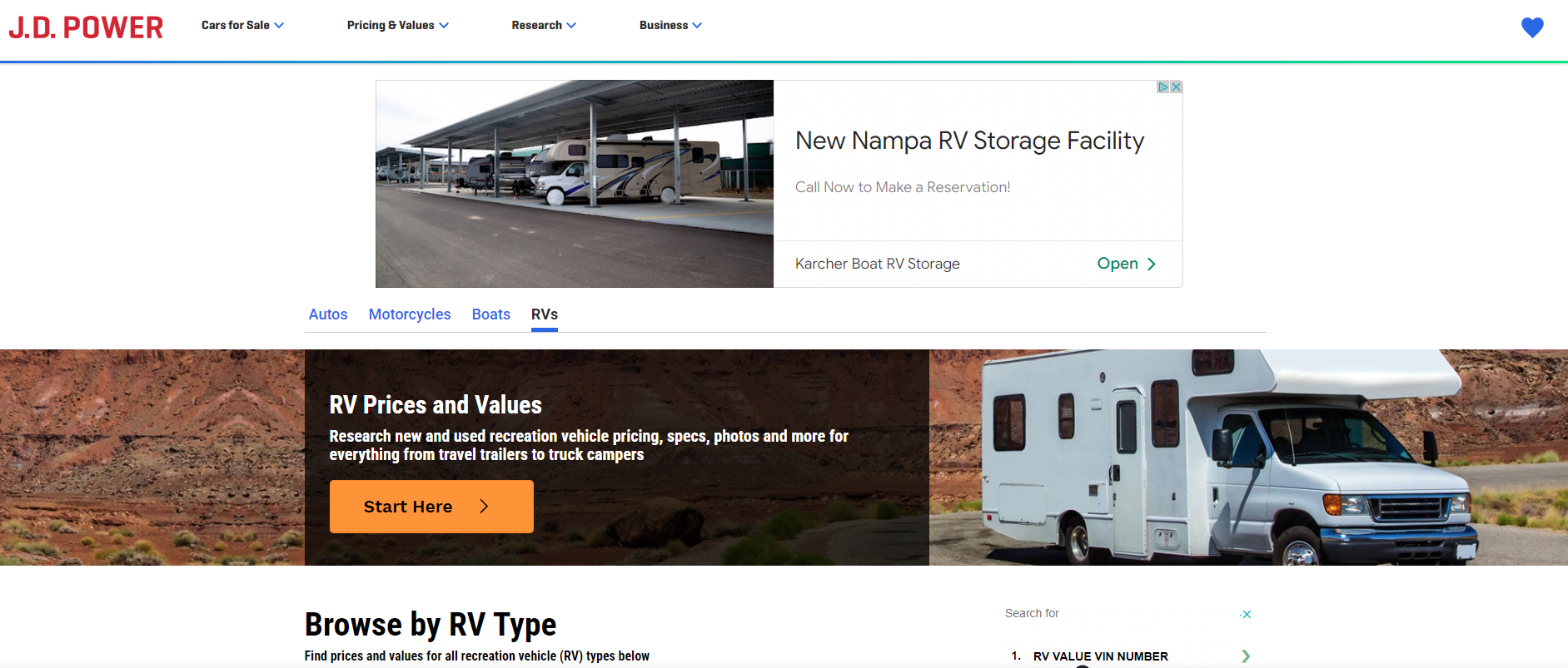 How Much Does A Used RV Cost in 2025