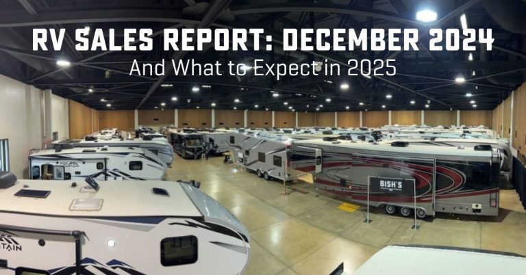 RV Sales and Shipments: 2024 Report and What to Expect in 2025