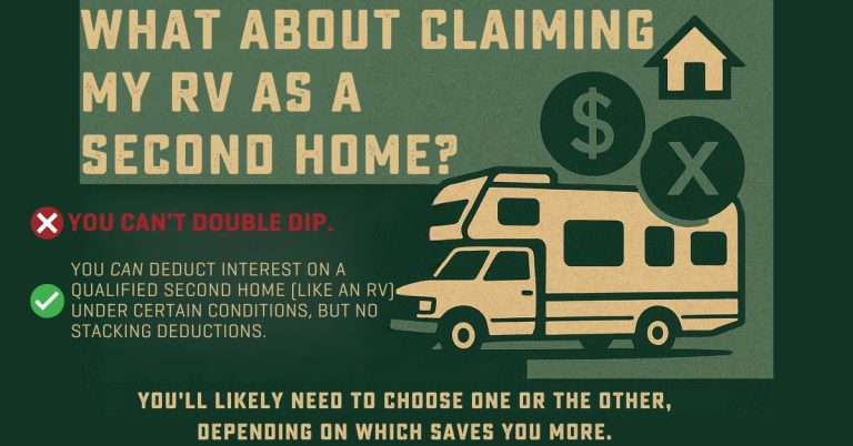Big Beautiful Bill: Proposed RV Tax Breaks Explained