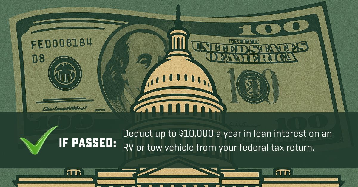Big Beautiful Bill: Proposed RV Tax Breaks Explained