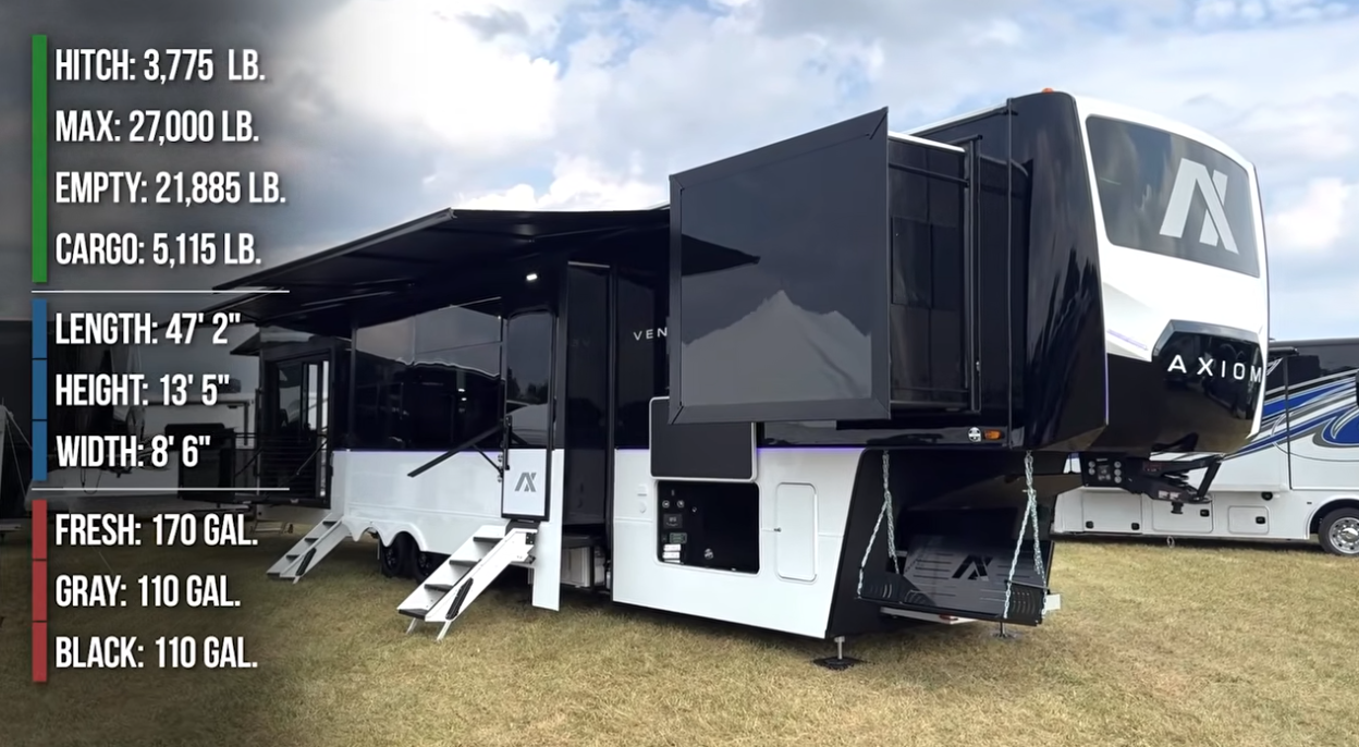 2026 Axiom Vendetta 4250 & 4250SP Review — Steel-Framed Toy Hauler ...